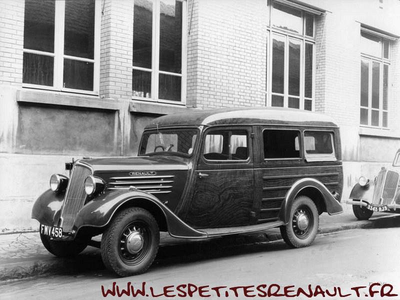 Les Petites Renault - Renault 500 Kg Pompiers 1937