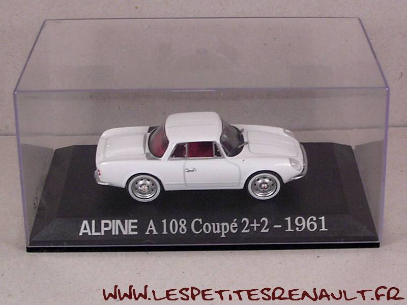 Les Petites Renault - Alpine A 108 coupé 2+2 1961