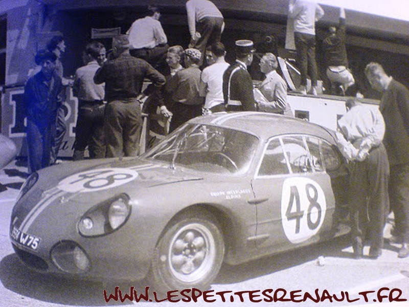 Les Petites Renault - Alpine M63 Le Mans 1963