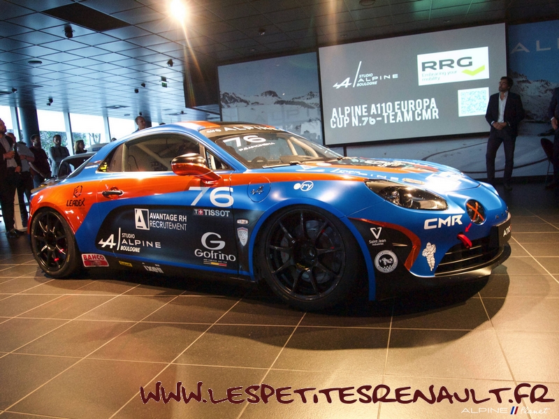 Les Petites Renault - Alpine A 110 Cup n76 Sancinena 2018