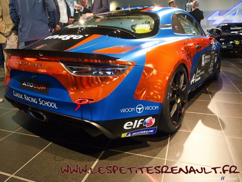 Les Petites Renault - Alpine A 110 Cup n76 Sancinena 2018