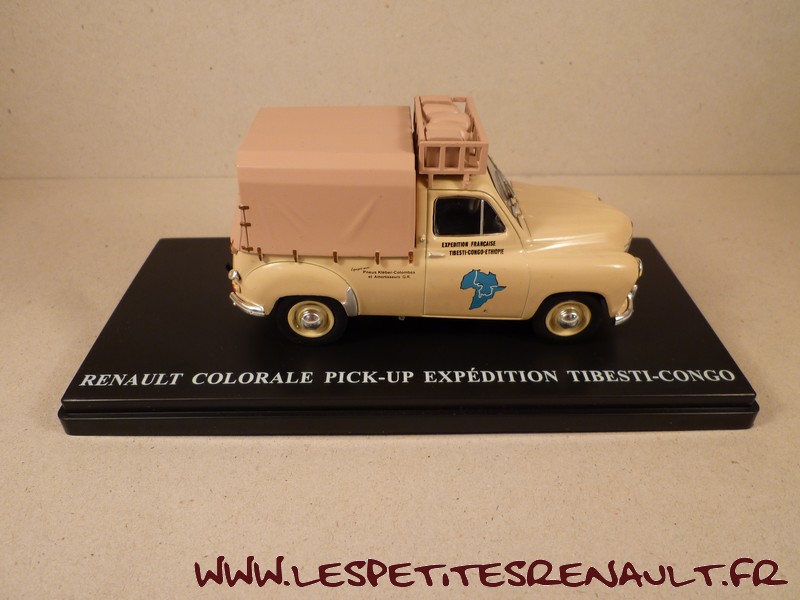 Les Petites Renault - Renault Colorale pick-up Expédition Tibesti-Congo ...