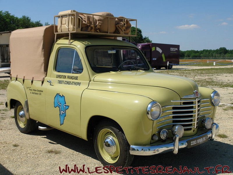 Les Petites Renault - Renault Colorale pick-up Expédition Tibesti-Congo ...