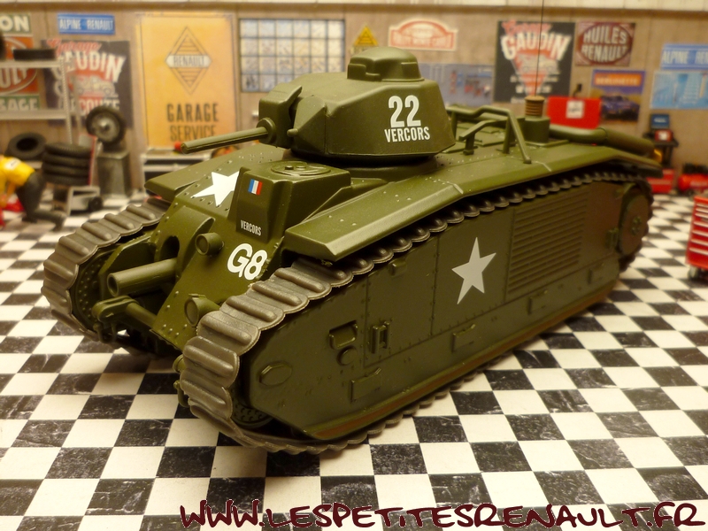 [V2.0] Les Petites Renault - Char B1 Bis Vercors version 1945