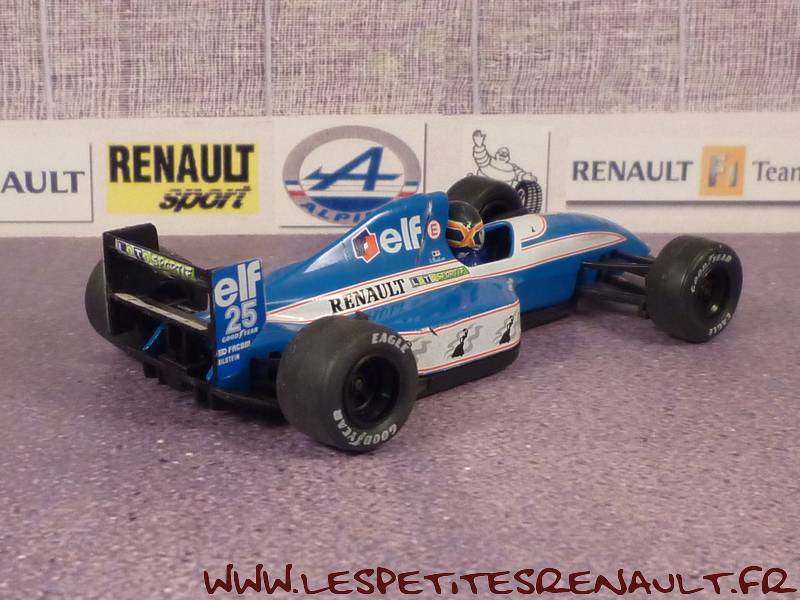 Les Petites Renault - Ligier Renault JS 37 championnat 1992 Thierry Boutsen