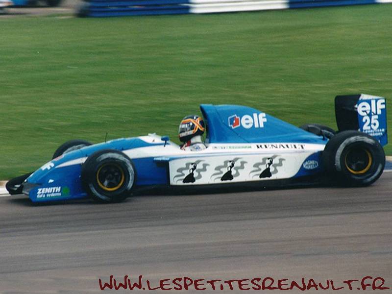 Les Petites Renault - Ligier Renault JS 37 championnat 1992 Thierry Boutsen
