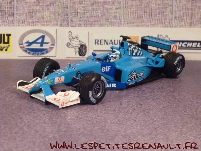 Les Petites Renault - Benetton Renault B201 Fisichella 2001