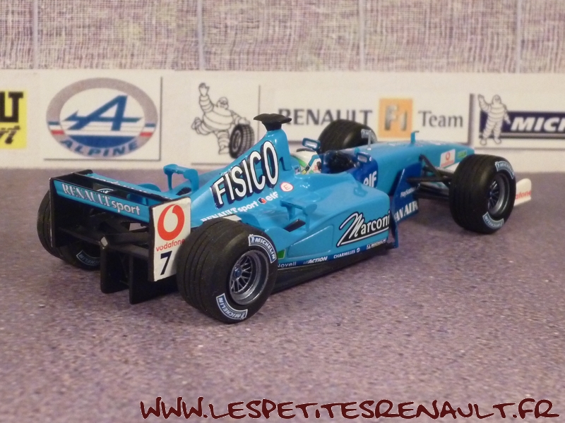 Les Petites Renault - Benetton Renault B201 Fisichella 2001