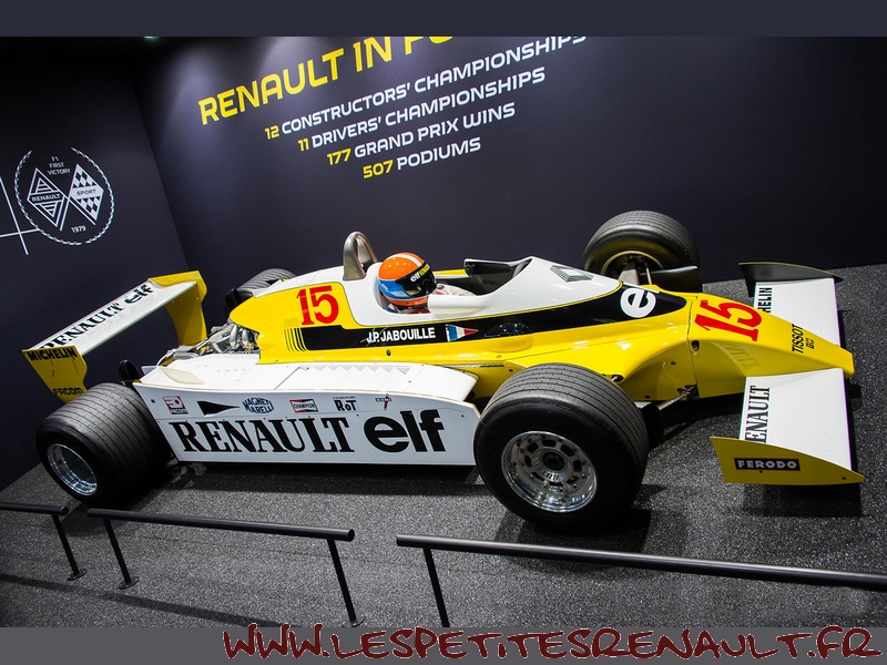 Les Petites Renault - Renault RS 10 JP Jabouille 1979