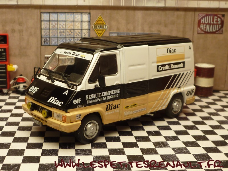 Les Petites Renault - Master T35D assistance Diac 1985