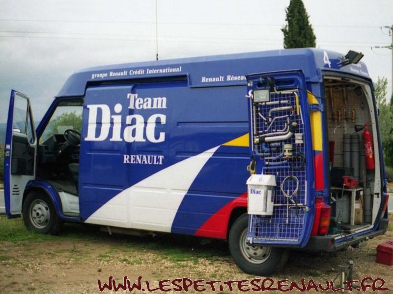 Les Petites Renault - Renault Master I ph2 Assistance course DIAC 1997