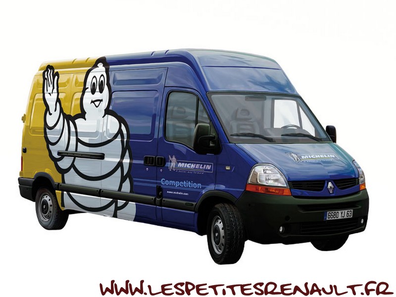 Les Petites Renault - Renault Master II ph2 Assistance Michelin 2012