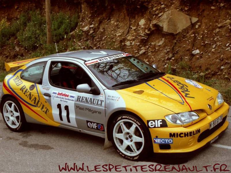 [V2.0] Les Petites Renault - Renault Megane I maxi Rallye de Orense 1996
