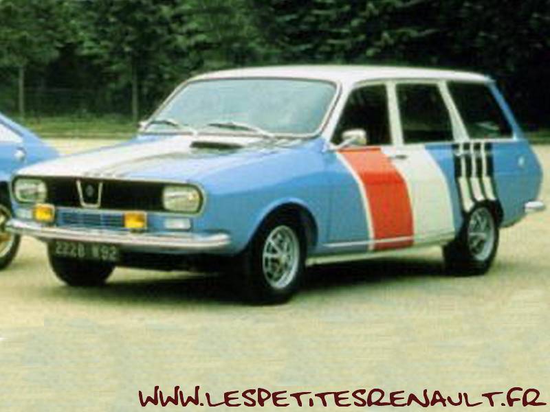 Les Petites Renault - Renault 12 break assistance Gordini 1973