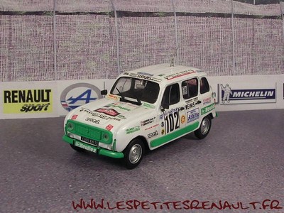 Les Petites Renault - Renault 4 GTL Rallye de Monte Carlo 1993