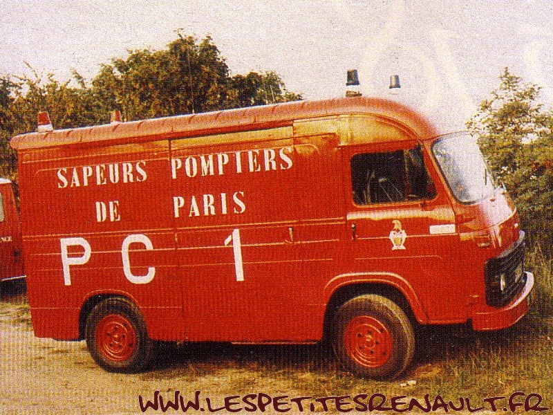 Les Petites Renault - Renault Saviem SG2 PC Pompiers 1974