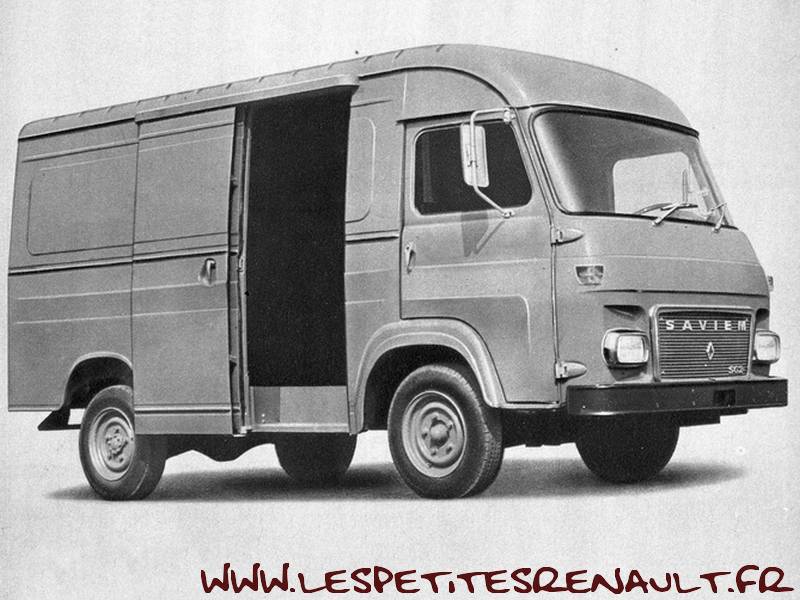 Les Petites Renault - Renault Saviem SG2 fourgon Permaflex 1970